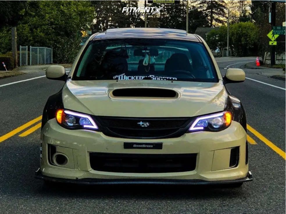 2009 Subaru Impreza WRX Premium with 18x8.5 AVID1 AV6 and Continental ...