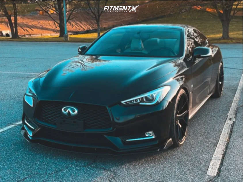 2017 INFINITI Q60 Premium with 20x10.5 Verde Axis and Pantera 275x30 on Coilovers | 2211180 ...
