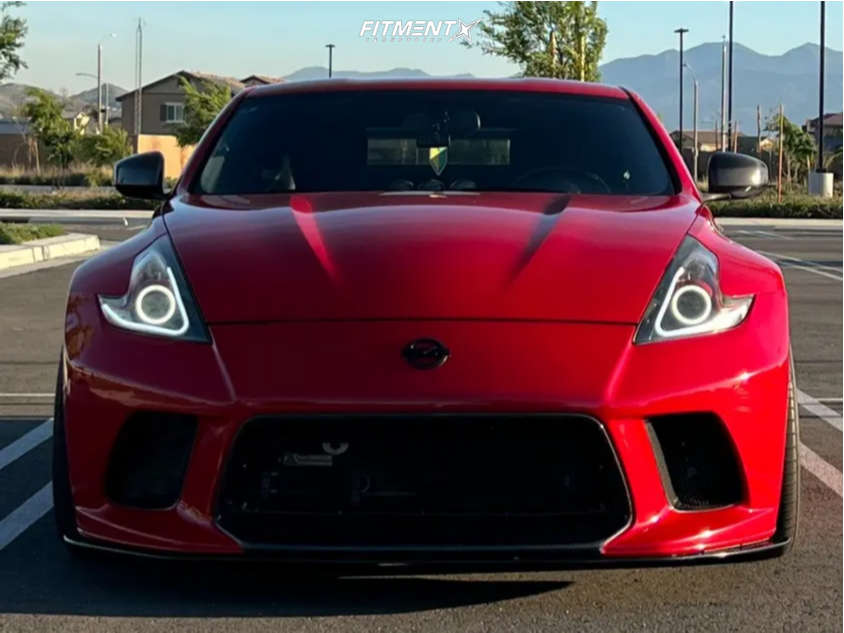 2010 Nissan 370Z Base with 19x9.5 Gram Lights 57dr and Falken 255x40 on ...