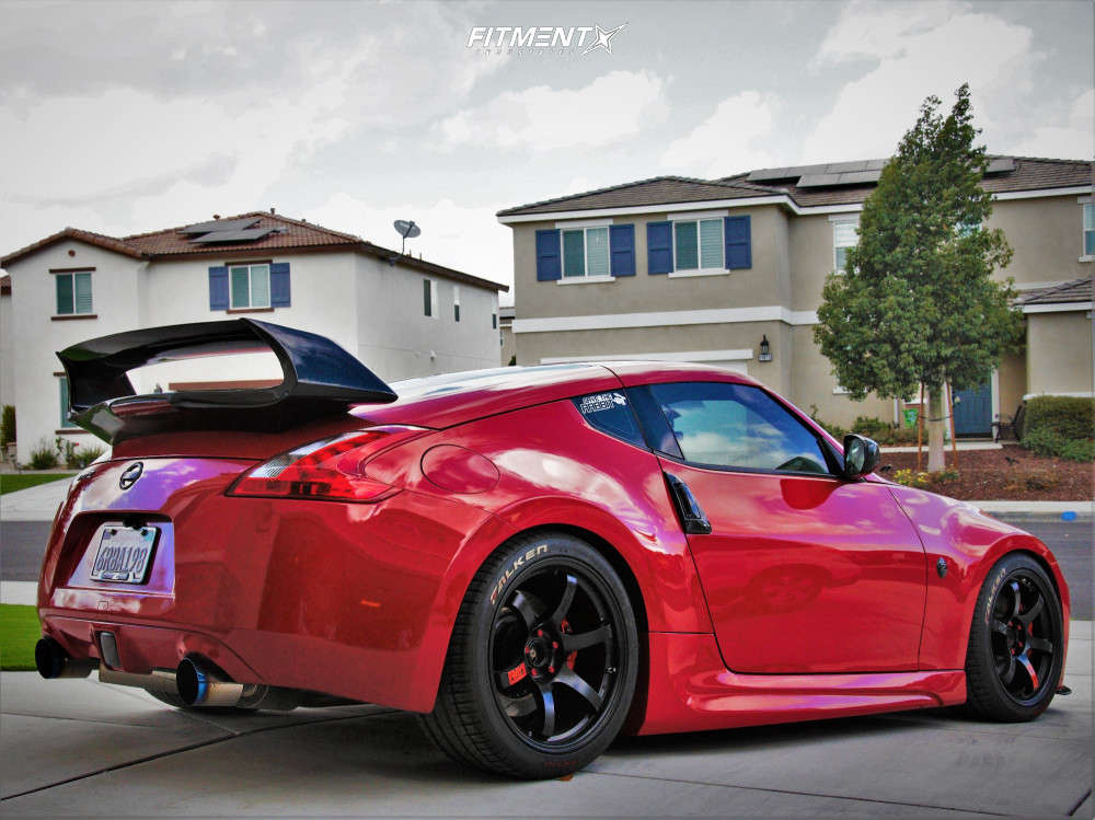 2010 Nissan 370Z Base with 19x9.5 Gram Lights 57dr and Falken 255x40 on ...