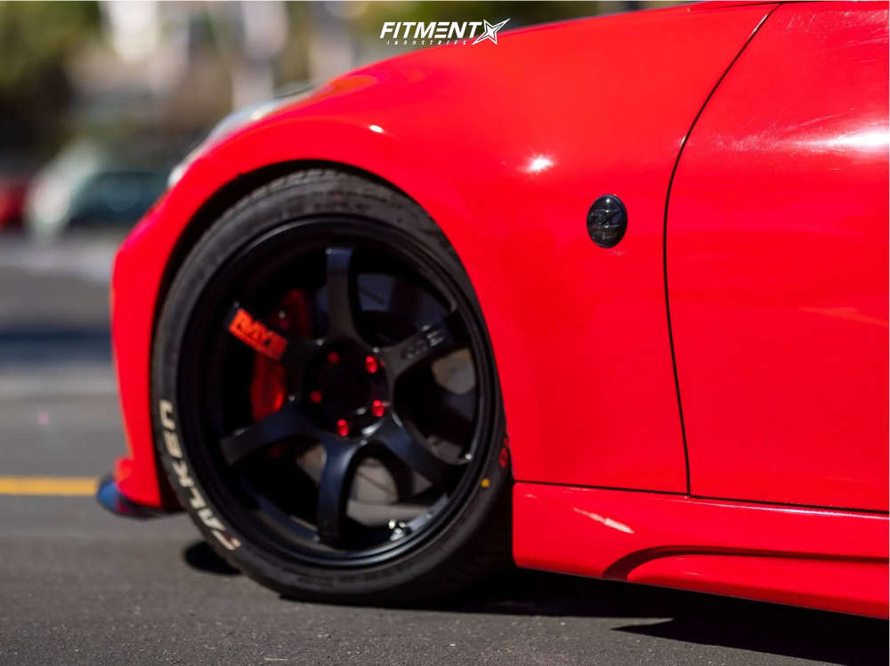 2010 Nissan 370Z Base with 19x9.5 Gram Lights 57dr and Falken 255x40 on ...