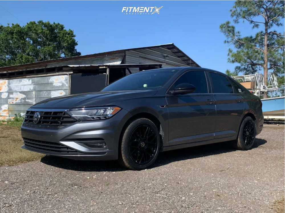 2020 Volkswagen Jetta R-Line with 17x8 Platinum Retribution and ...