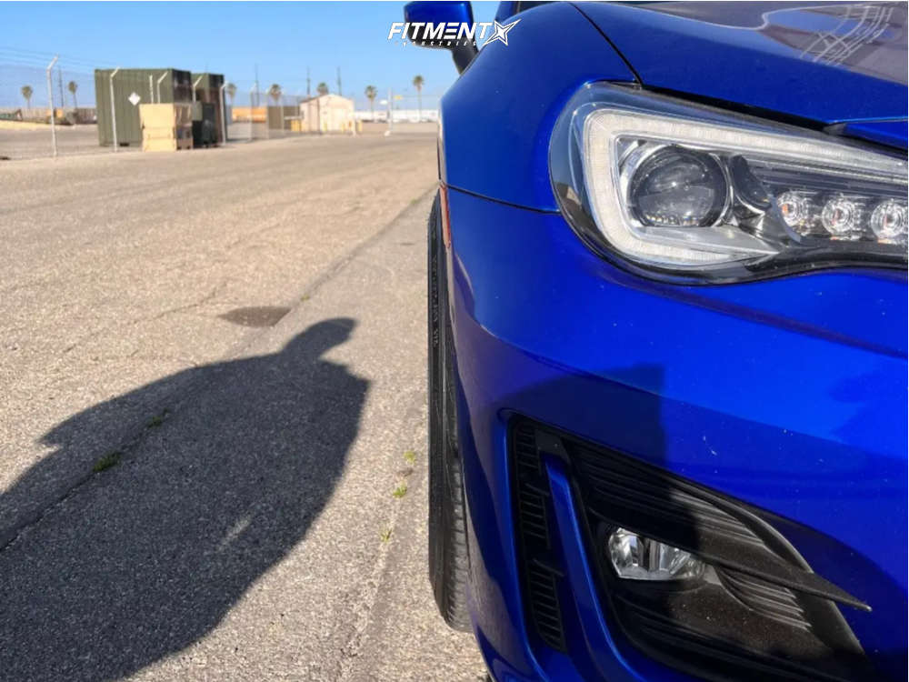 2017 Subaru BRZ Limited with 17x9 Gram Lights 57cr and Dunlop 245x40 on ...