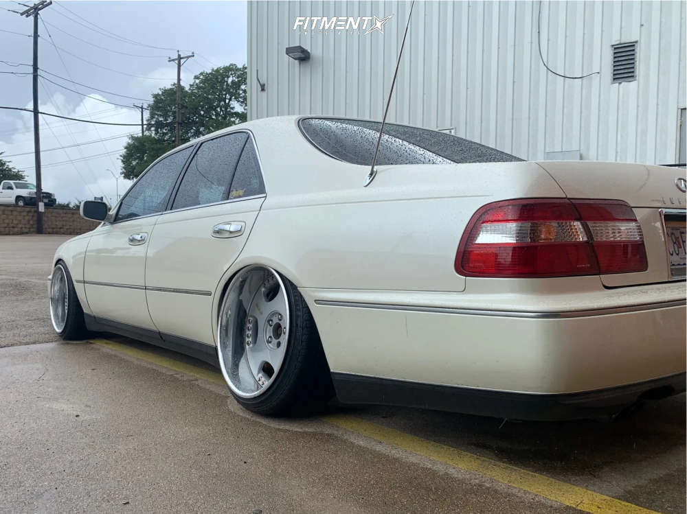 1998 INFINITI Q45 Base with 19x10.5 Work Euroline DZ and Venom Power ...