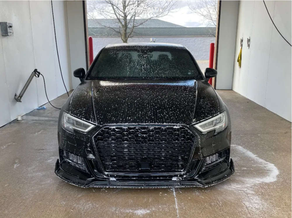 2017 Audi S3 Premium Plus with 18x8.5 Curva C300 and Barum 235x40 on ...