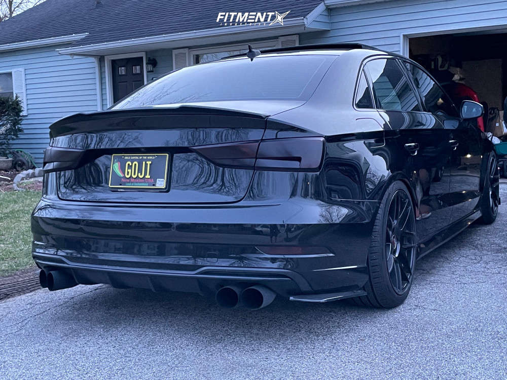 2017 Audi S3 Premium Plus with 18x8.5 Curva C300 and Barum 235x40 on ...