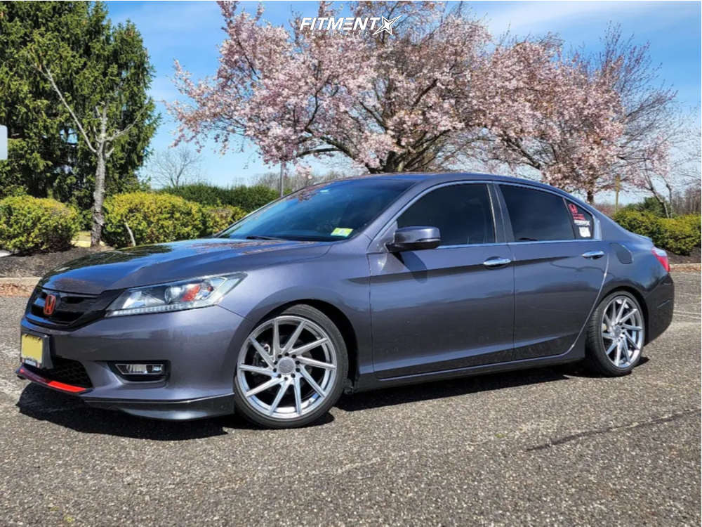 2013 Honda Accord EX with 18x8.5 F1R F29 and Vercelli 225x40 on ...