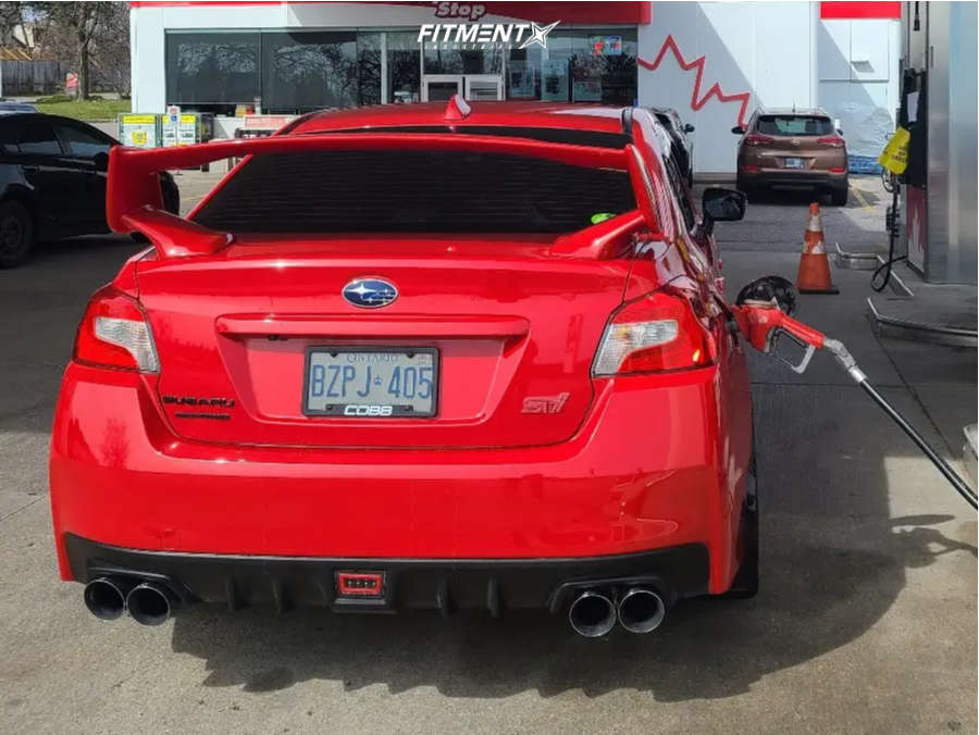 2021 Subaru WRX STI Sport-tech with 18x9.5 Superspeed Rf05rr and ...