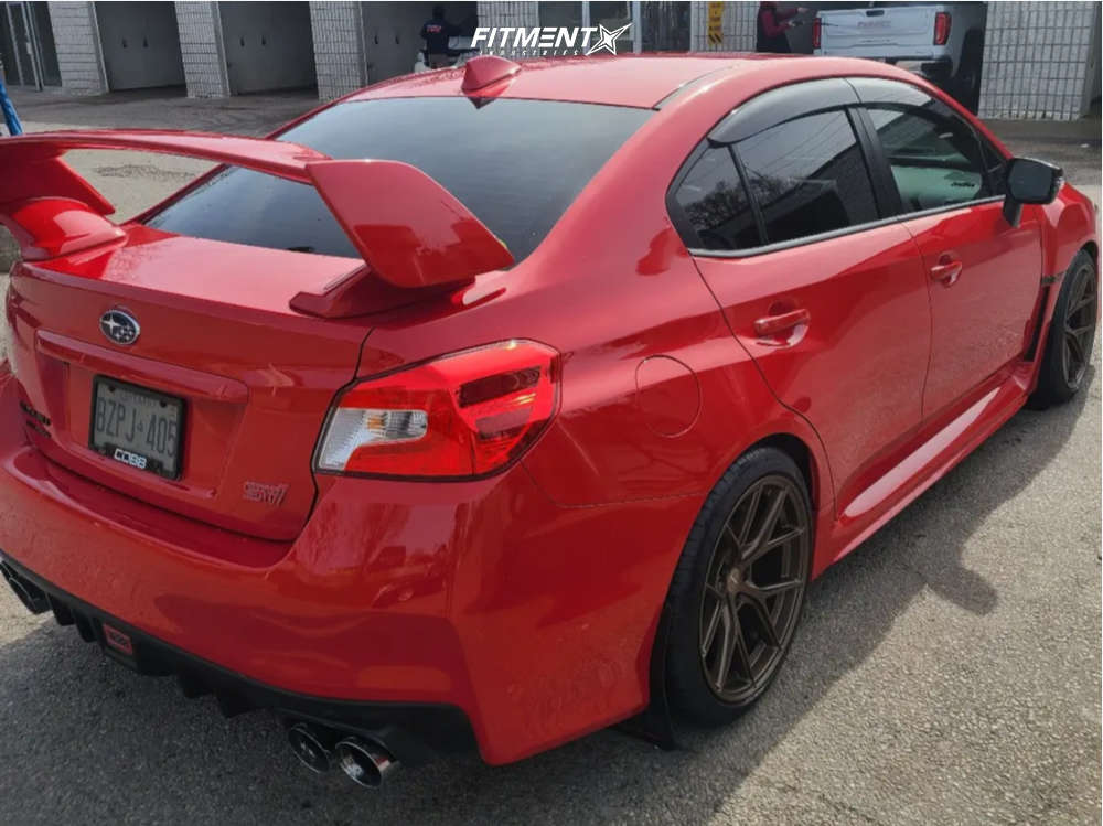 2021 Subaru WRX STI Sport-tech with 18x9.5 Superspeed Rf05rr and ...