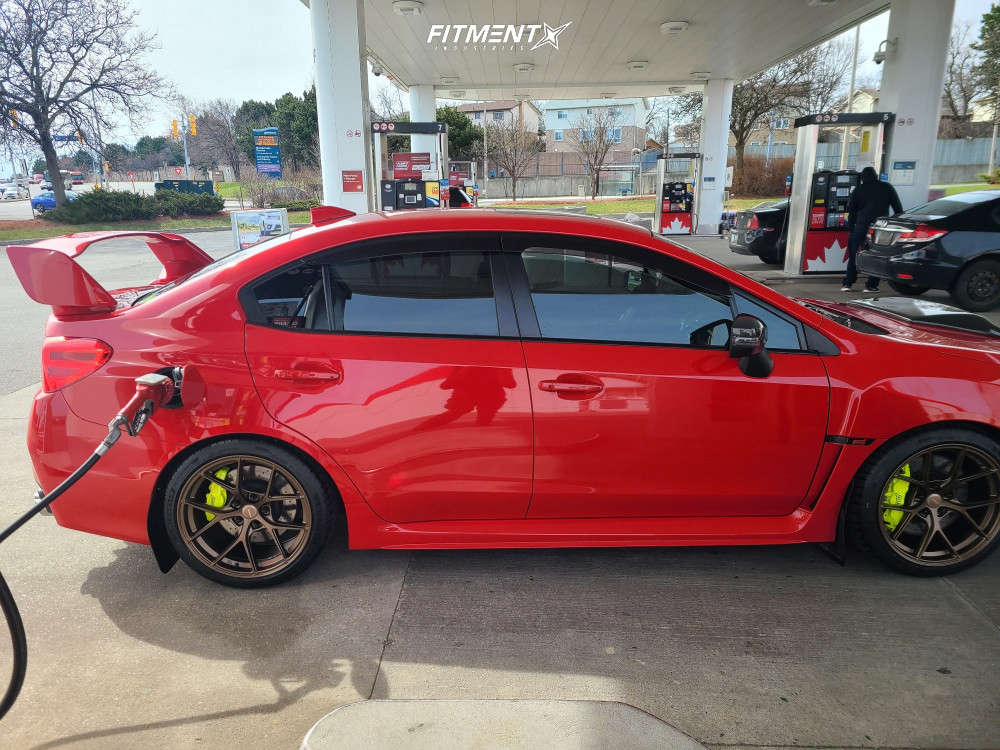 2021 Subaru WRX STI Sport-tech with 18x9.5 Superspeed Rf05rr and ...
