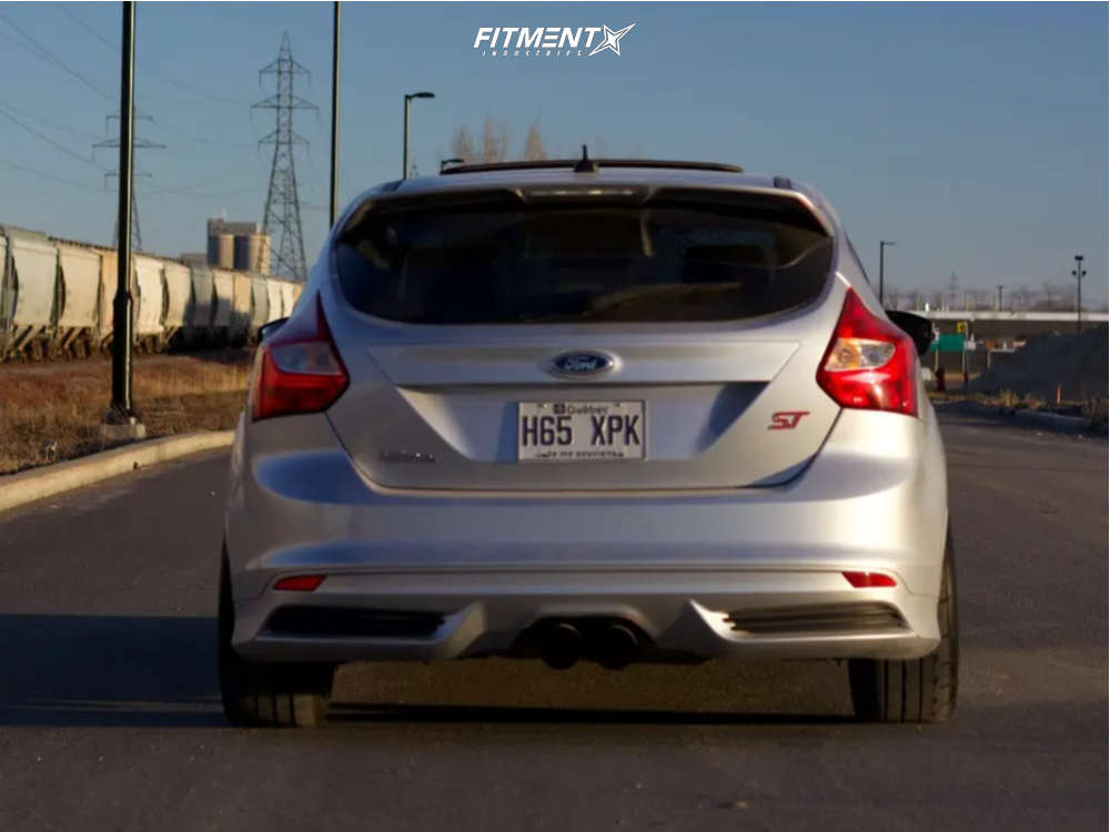 2014 Ford Focus ST with 18x9 Fast Wheels Fc04 and Firestone 245x40 on ...