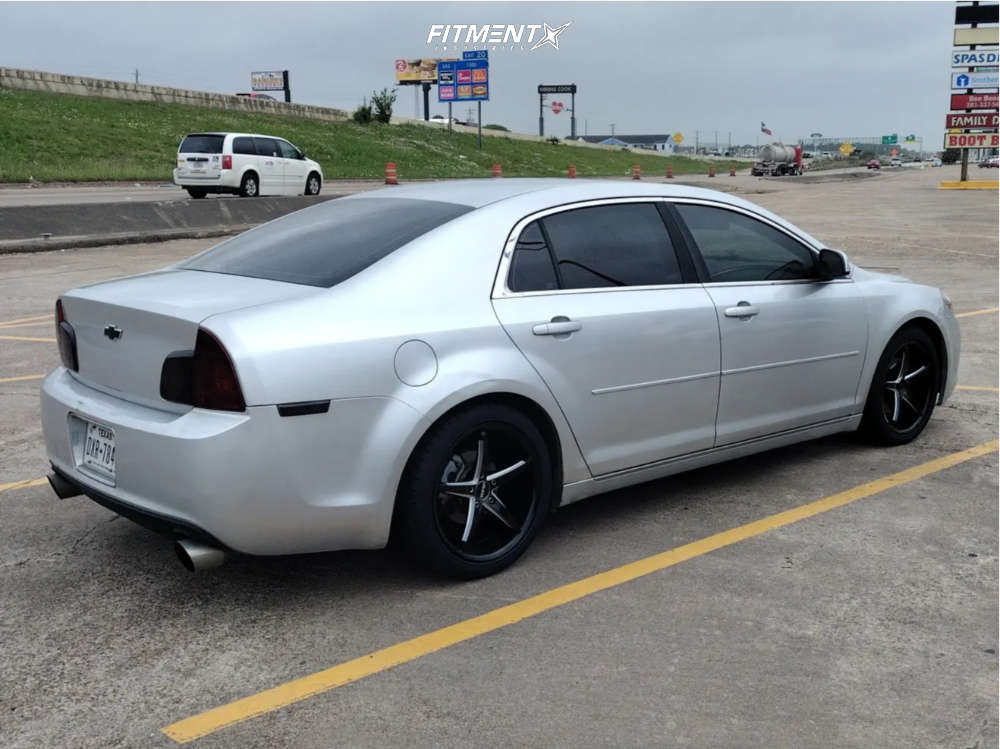2010 Chevrolet Malibu LT with 18x8 Touren Tr70 and Vercelli 235x40 on ...