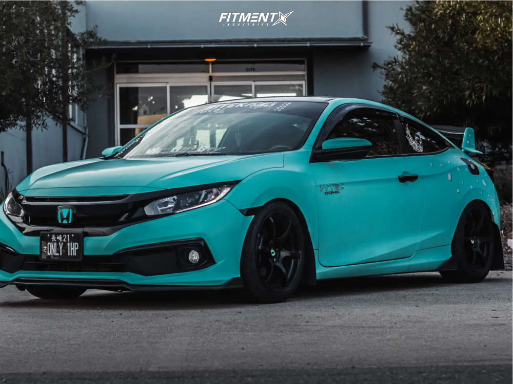 2019 Honda Civic Sport with 18x8.5 AVID1 AV26 and Falken 225x40 on Coilovers | 2212858 | Fitment ...