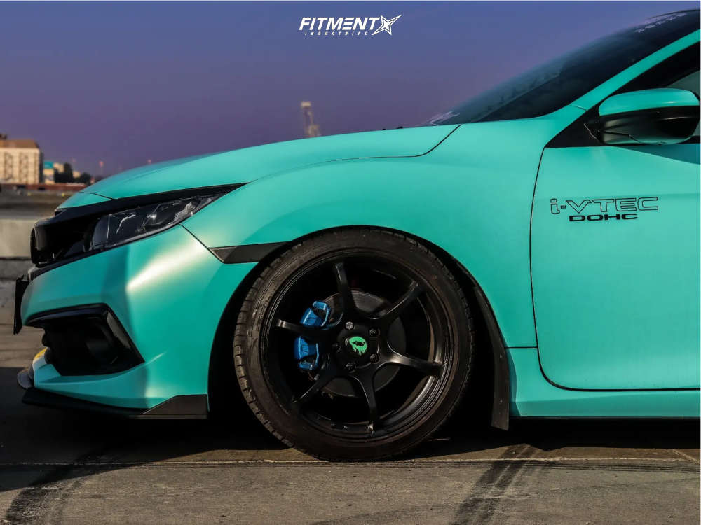 2019 Honda Civic Sport with 18x8.5 AVID1 AV26 and Falken 225x40 on Coilovers | 2212858 | Fitment ...