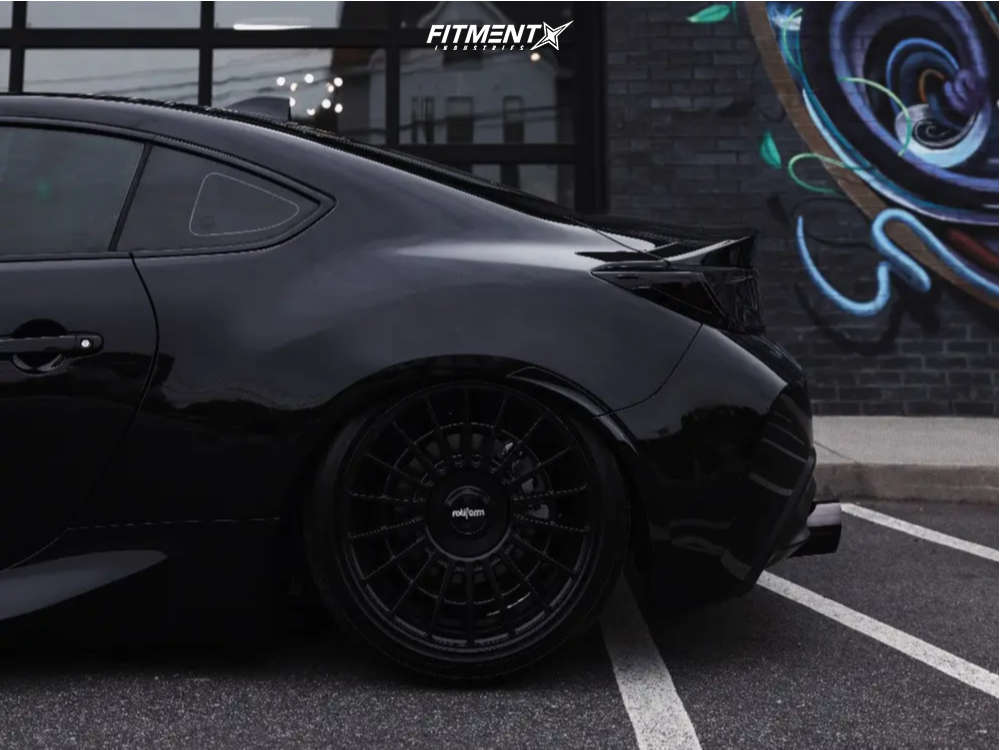 2022 Subaru BRZ Premium with 18x8.5 Rotiform Las-r and Michelin 225x40 ...