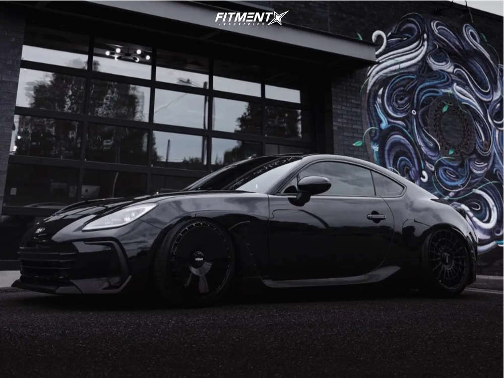 2022 Subaru BRZ Premium with 18x8.5 Rotiform Las-r and Michelin 225x40 ...