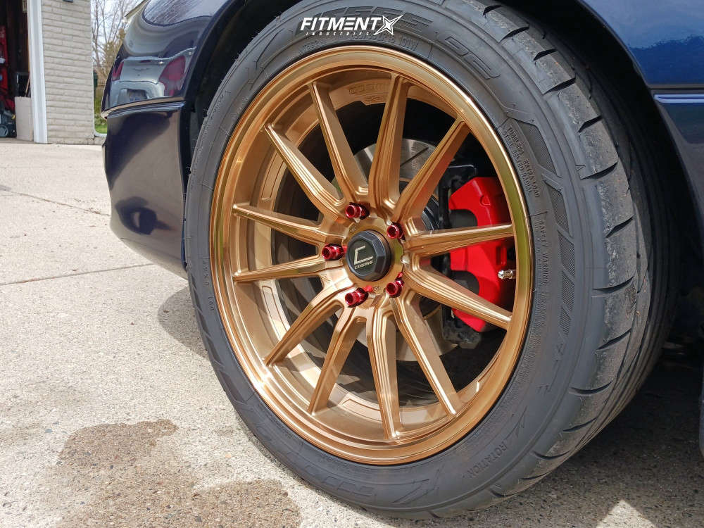 2000 Chevrolet Camaro Base with 18x9.5 Cosmis Racing R1 and Nitto ...