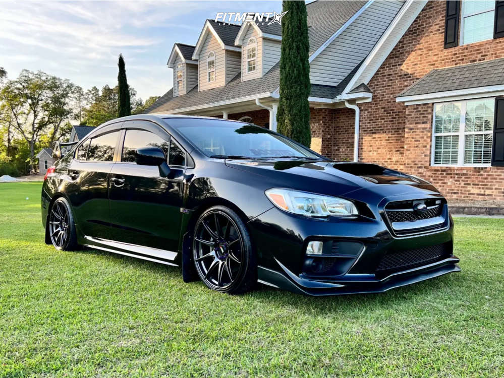 2015 Subaru WRX Base with 19x8.75 XXR 527 and Achilles 225x35 on Coilovers | 2214552 | Fitment ...