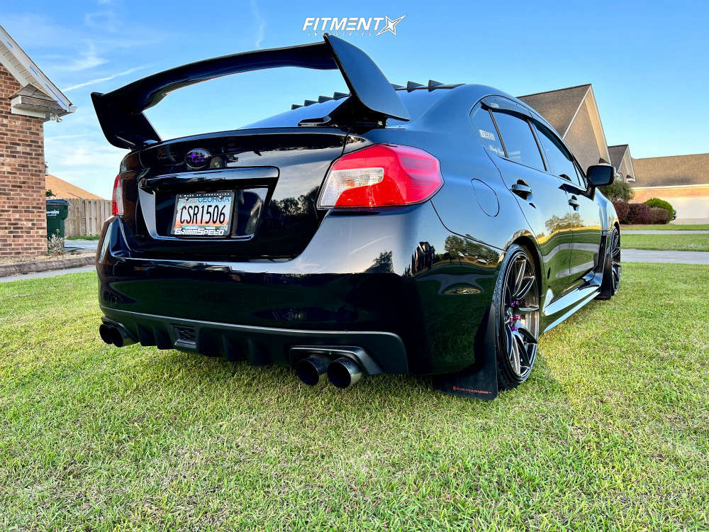 2015 Subaru WRX Base with 19x8.75 XXR 527 and Achilles 225x35 on Coilovers | 2214552 | Fitment ...
