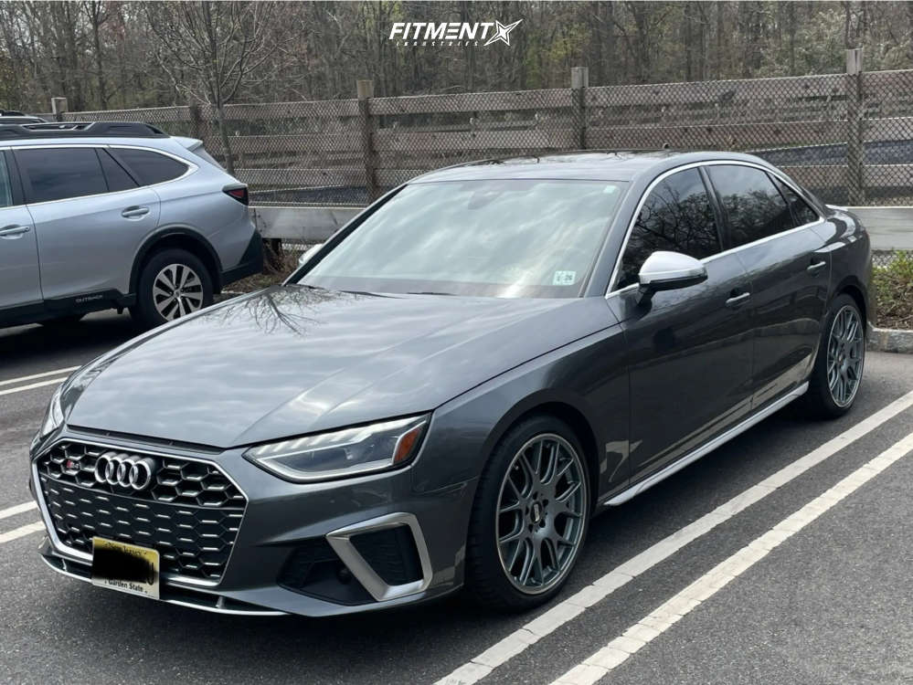 2021 Audi S4 Premium with 19x9.5 BBS Chr and Michelin 255x35 on Stock ...