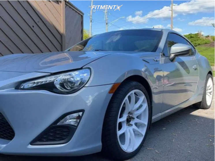 2013 Scion FR-S Base with 18x8.5 Vors TR4 and Vercelli 255x35 on Stock ...
