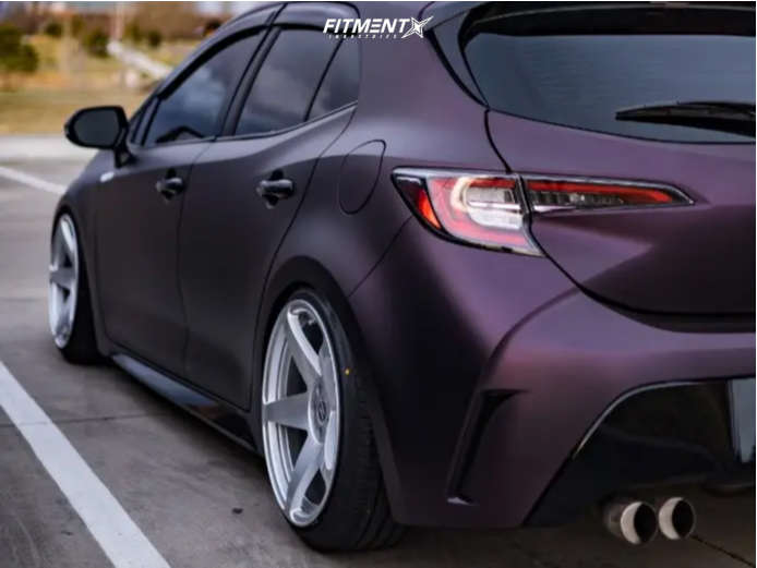 2020 Toyota Corolla XSE with 18x9.5 Heritage Imola Monoc and Goodtrip ...