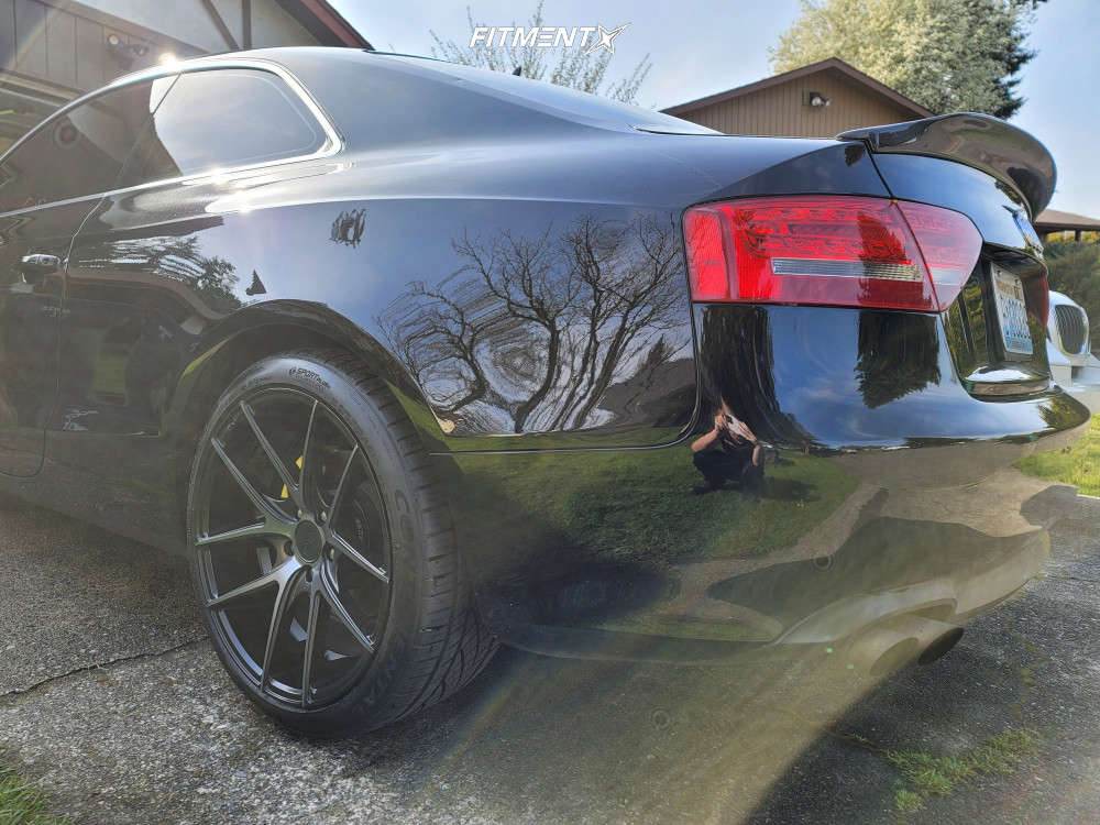 2010 Audi A5 Quattro Base with 19x9.5 Niche Targa and Continental ...