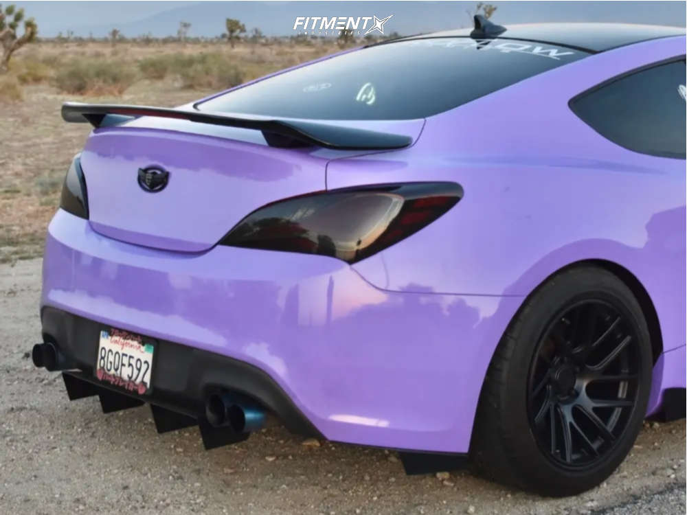 2013 Hyundai Genesis Coupe 2.0T with 18x9.5 Anovia Elder and Federal ...