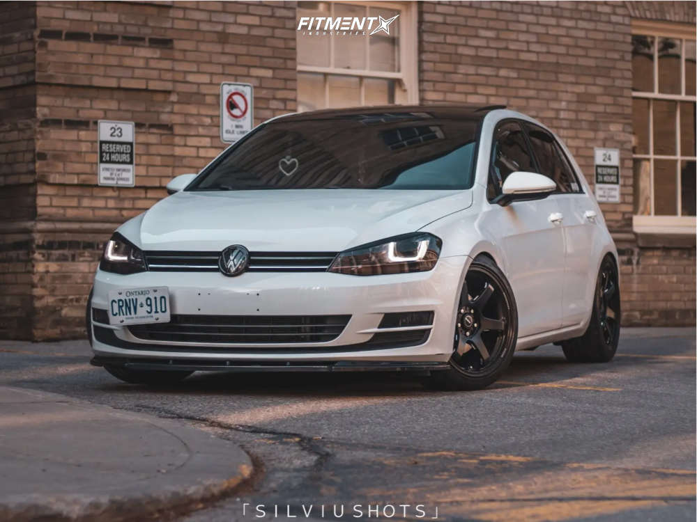 2016 Volkswagen Golf SE with 18x8.5 Superspeed Rf06rr and Michelin ...