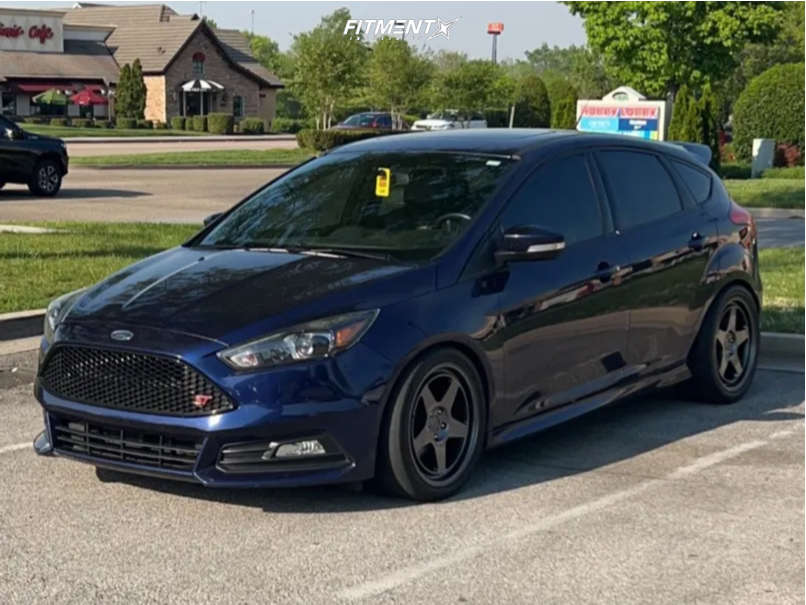2016 Ford Focus ST with 18x8.5 Kansei Knp and Achilles 265x35 on ...
