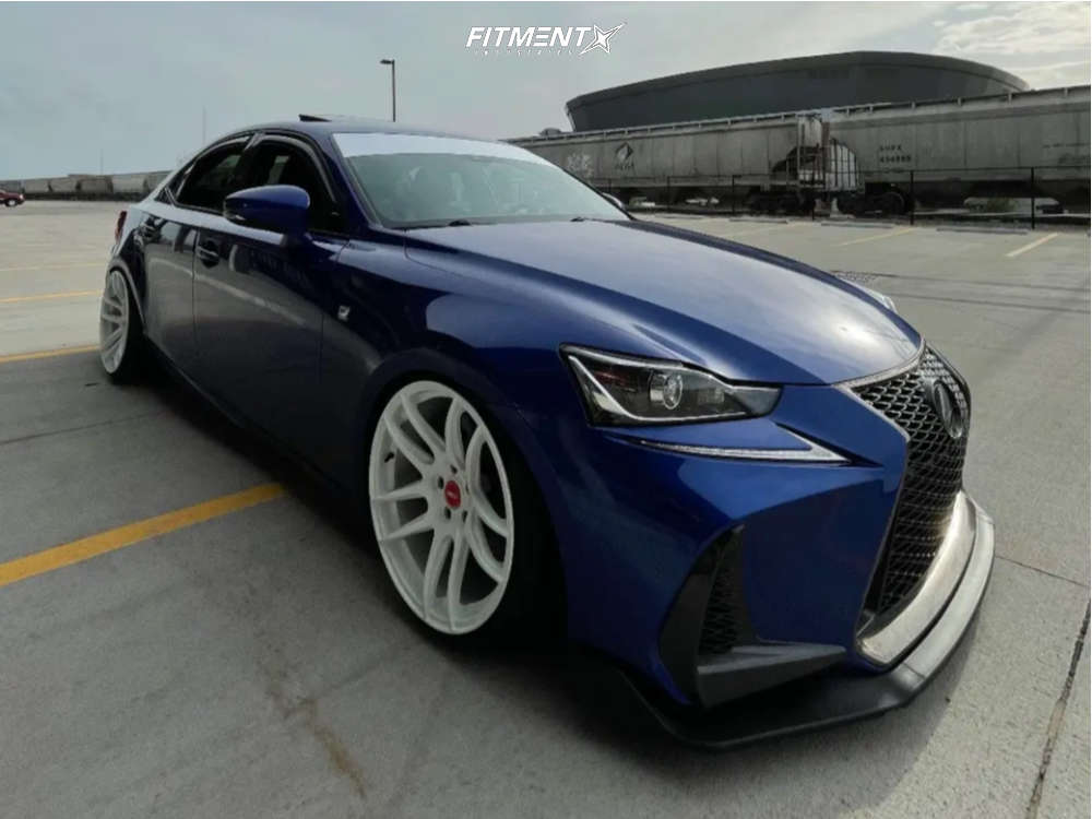 2017 Lexus IS200t F Sport with 19x9.5 ESR Cs8 and Achilles 225x35 on ...