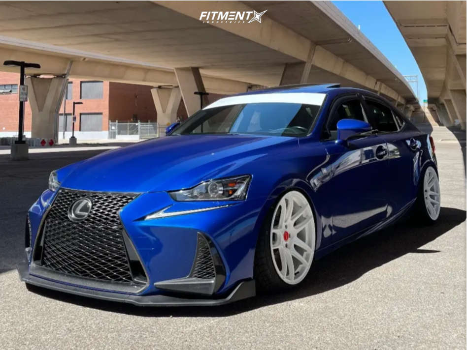 2017 Lexus IS200t F Sport with 19x9.5 ESR Cs8 and Achilles 225x35 on ...