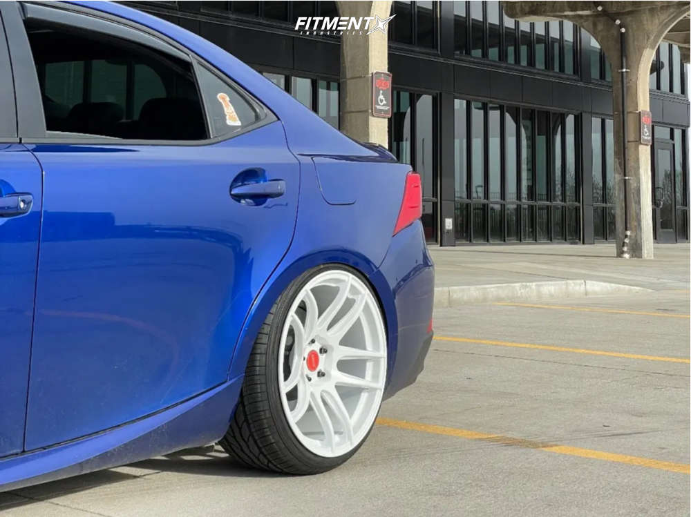 2017 Lexus IS200t F Sport with 19x9.5 ESR Cs8 and Achilles 225x35 on ...