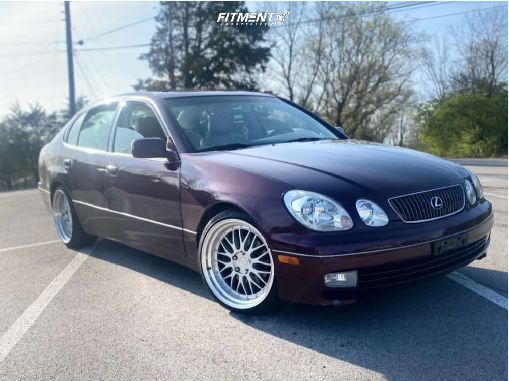 2001 Lexus GS300 Base with 19x9.5 ESR Sr05 and Ironman 235x35 on ...