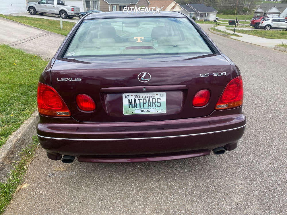 2001 Lexus GS300 Base with 19x9.5 ESR Sr05 and Ironman 235x35 on ...