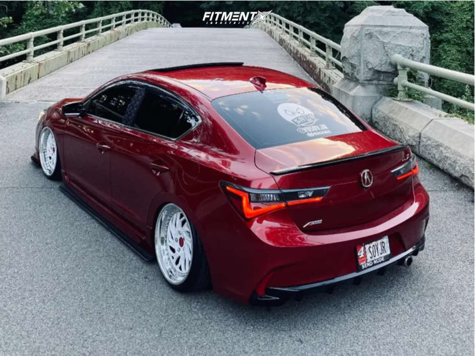 2020 Acura ILX Base with 18x9.5 WatercooledIND Jb1 and Continental ...