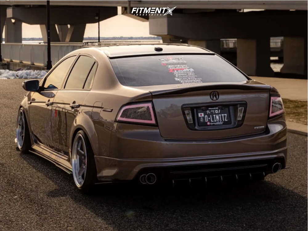 2007 Acura TL Base with 18x10.5 VIP Modular FF550 and General 235x40 on ...