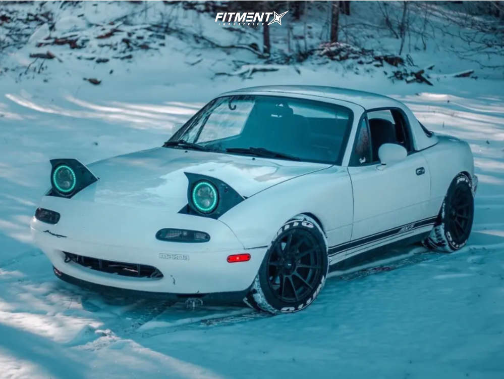 1990 Mazda Miata Base with 15x8 Advanti Racing Storm S1 and Nitto ...