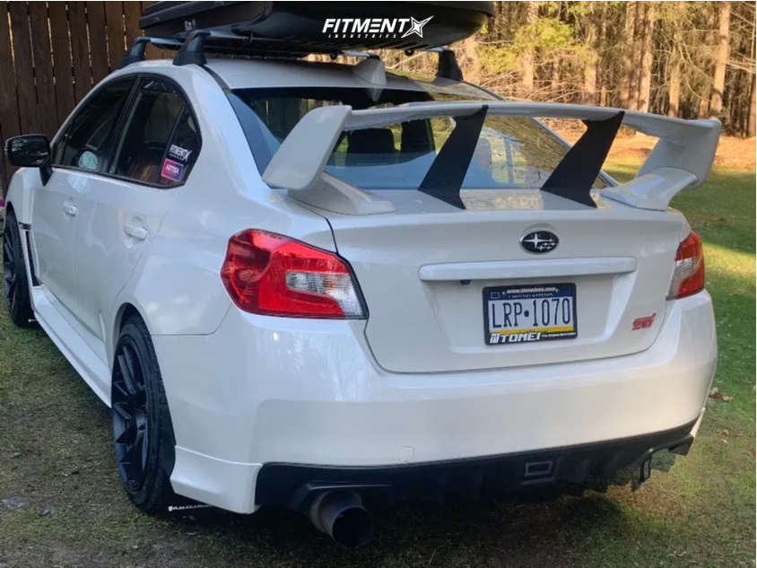 2021 Subaru WRX STI Base with 18x9.5 Anovia Elder and Yokohama 245x40 ...