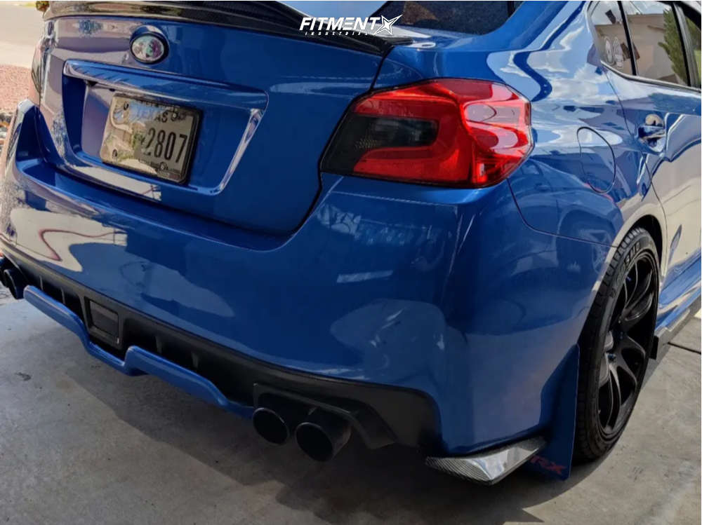 2016 Subaru WRX Premium with 18x9.5 ESR Sr08 and Cosmo 265x35 on ...