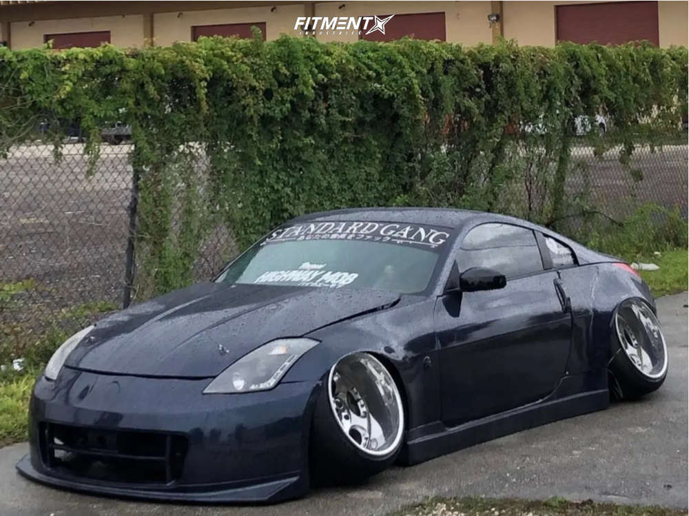 2006 Nissan 350Z Base with 18x11.5 SSR Gartmaier and Landsail 255x35 on ...
