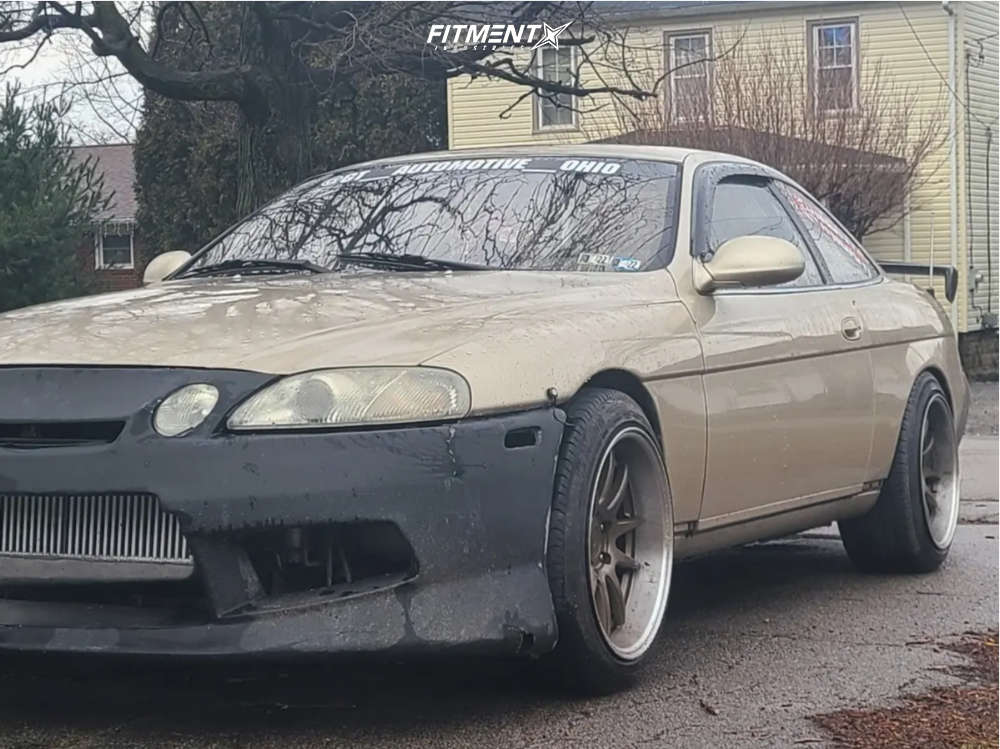 1995 Lexus SC300 Base with 18x10.5 Aodhan Ds02 and Firestone 245x45 on ...