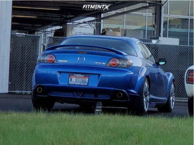 2004 Mazda RX-8 Base with 18x9.5 AVID1 AV27 and Yokohama 245x40 on ...