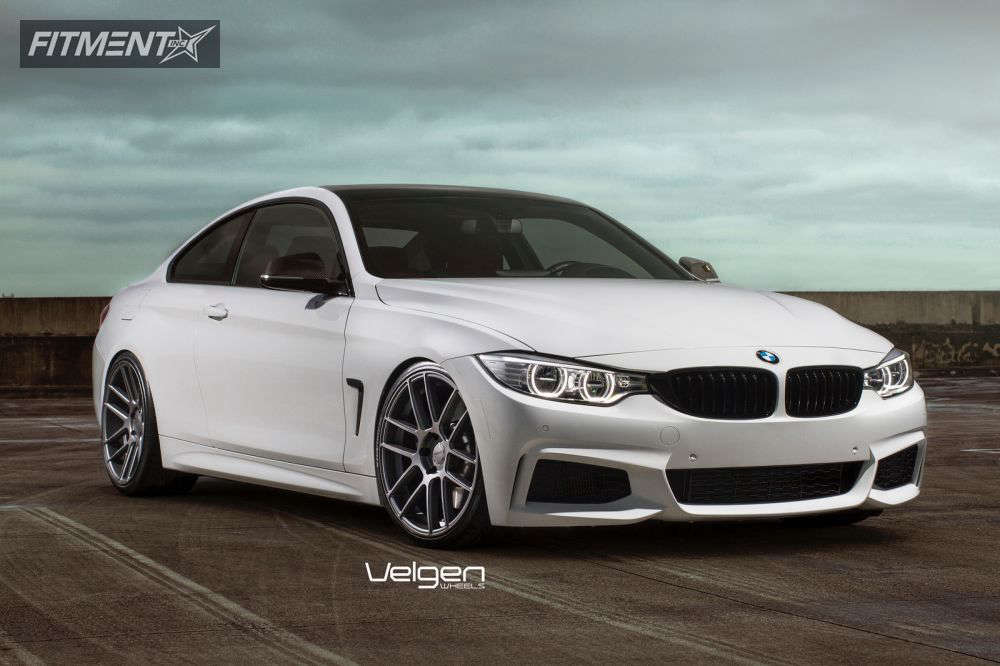 2014 BMW 435i Base with 20x9 Velgen Vmb6 and Hankook 245x30 on Lowered ...