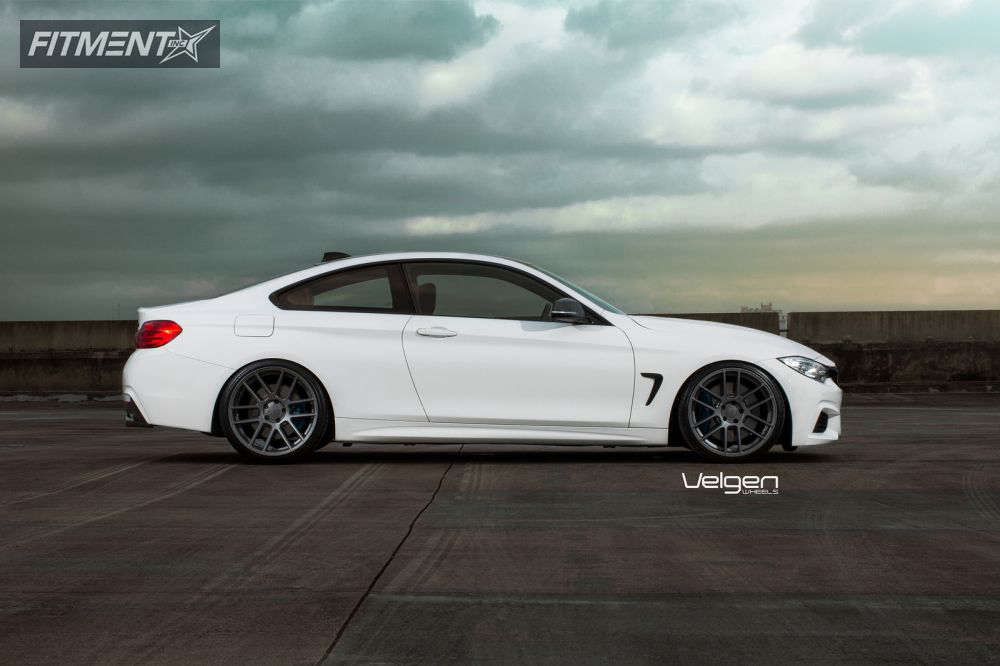 2014 BMW 435i Base with 20x9 Velgen Vmb6 and Hankook 245x30 on Lowered ...