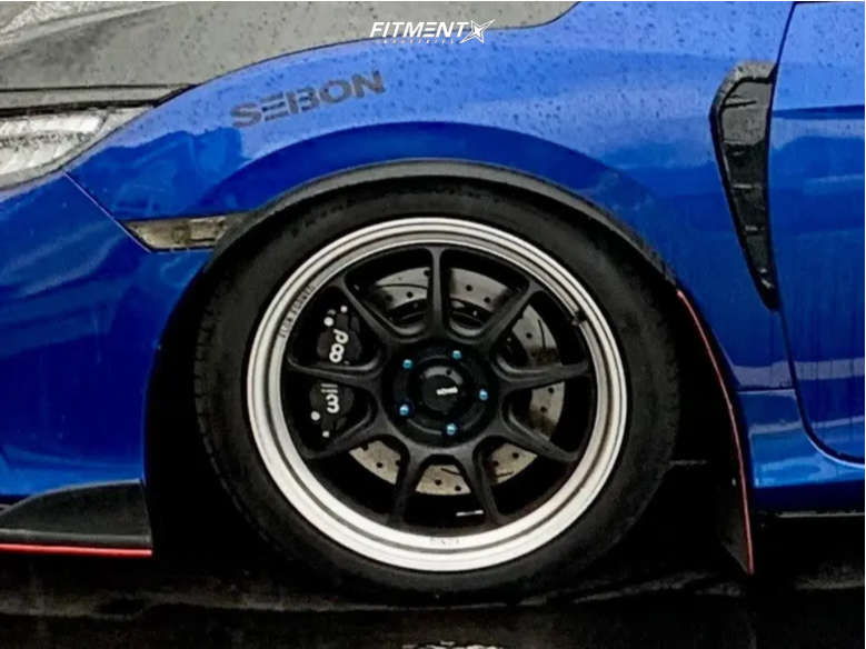 2020 Honda Civic Si with 18x8.5 Konig Countergram and Continental ...