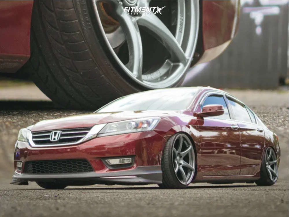 2013 Honda Accord EX-L with 19x9.5 Kansei Tandem and Vercelli 225x35 on ...