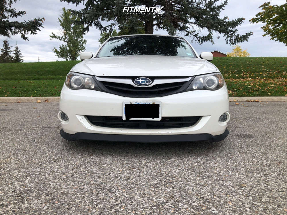 2011 Subaru Impreza 2.5i with 17x7 BBS Rk and Firestone 225x45 on ...