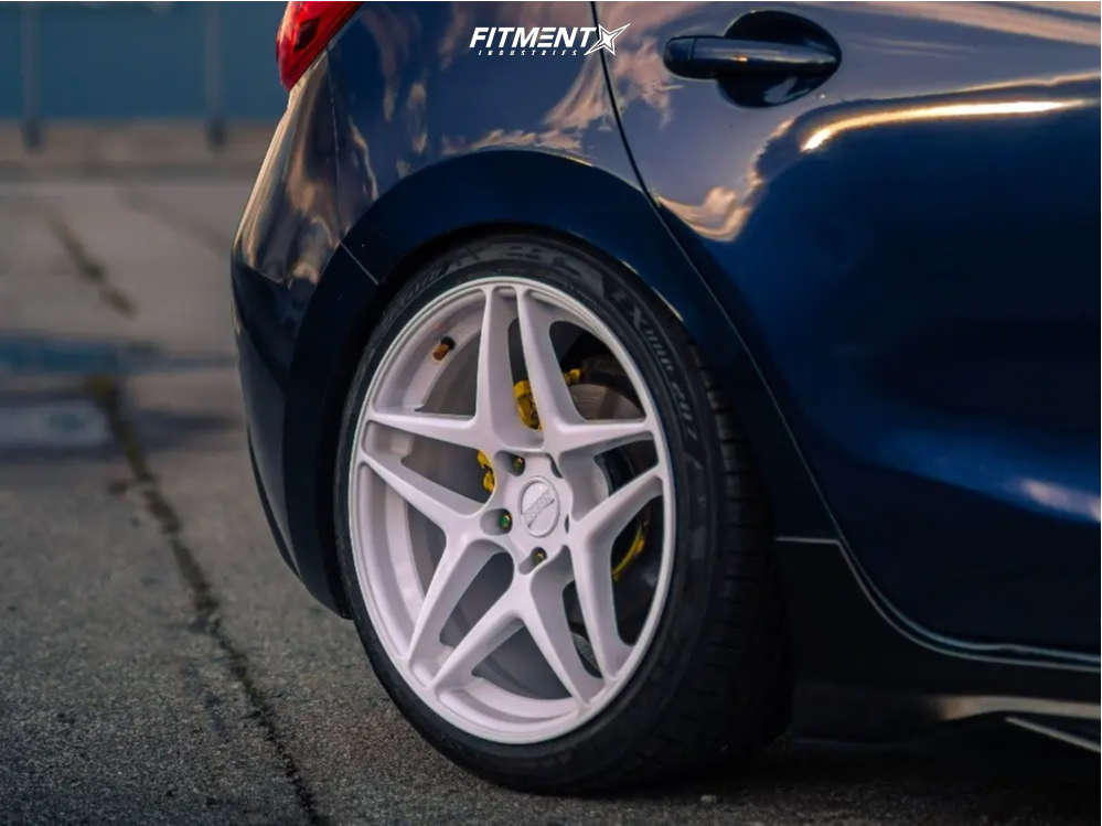 2015 Mazda 3 Sport GT with 18x9.5 Kansei Astro and Lexani 225x40 on ...