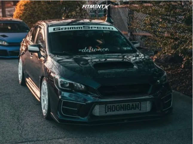 2017 Subaru WRX Base with 19x8.5 Rotiform Kb1 and Nitto 245x35 on ...